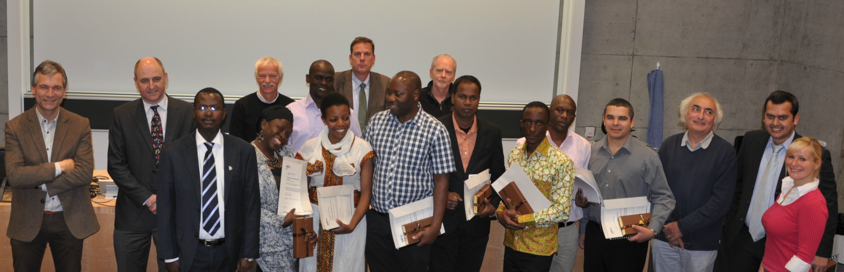 Students celebrate Master’s degree graduation at university ceremony ...