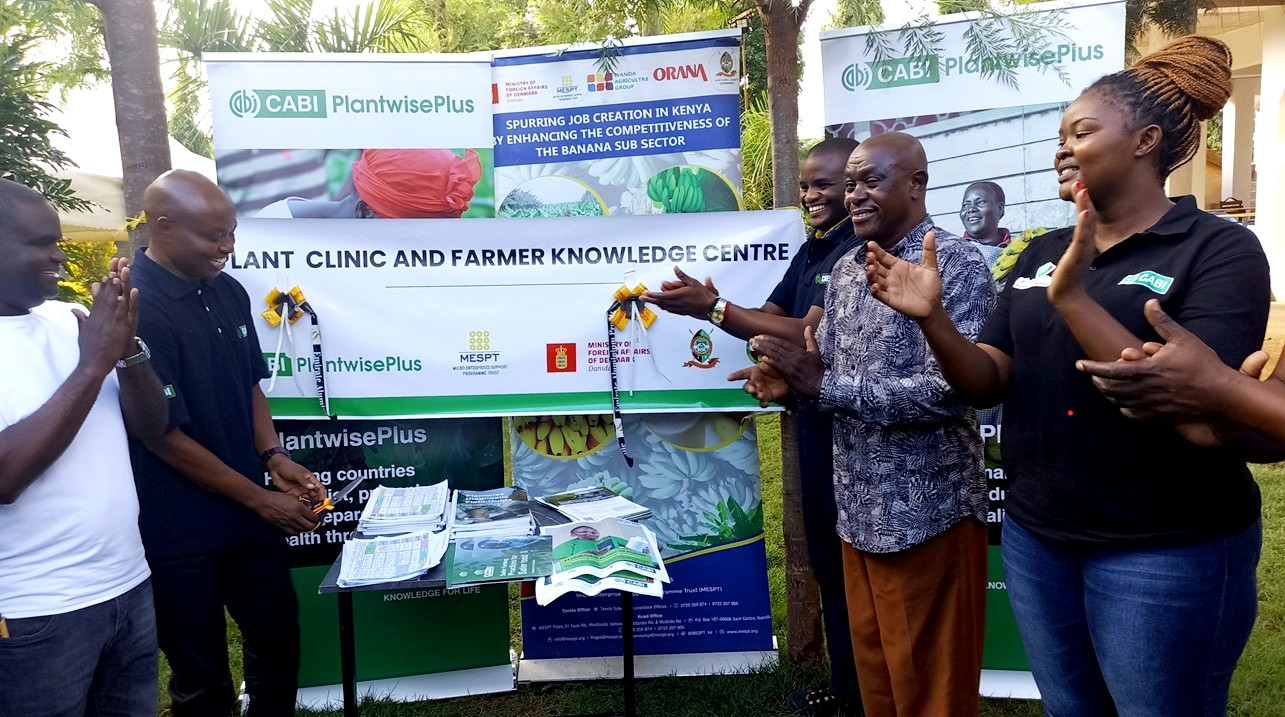 New Plant clinic centre boosts livelihoods and food security for ...